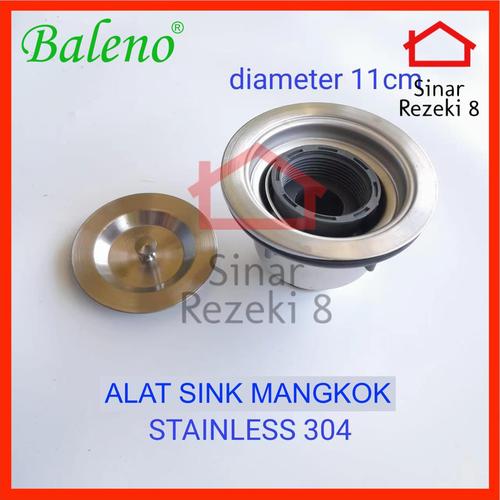Jual Alat Sink Mangkok Stainless 304 / Pembuangan Sink Bak Dapur ...