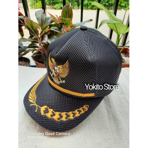 Jual TOPI JARING DOUBLE MESH - LAMBANG GARUDA | YOKITO STORE - Polos ...