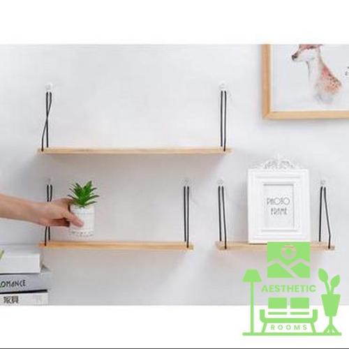 Jual RAK DINDING TEMPEL 40X15 RAKA Rak Minimalis Gantung Kayu floating ...