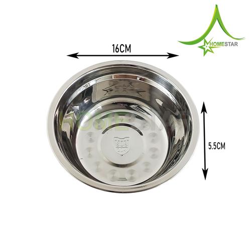 Jual MANGKOK STAINLESS 304 BAHAN TEBAL KECIL BESAR SEDANG - 16CM - Jakarta Utara - Homestarr ...