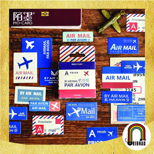 Jual Sticker Deco 45 Pcs Desain Aeroplane Pesawat Terbang Scrapbook ...