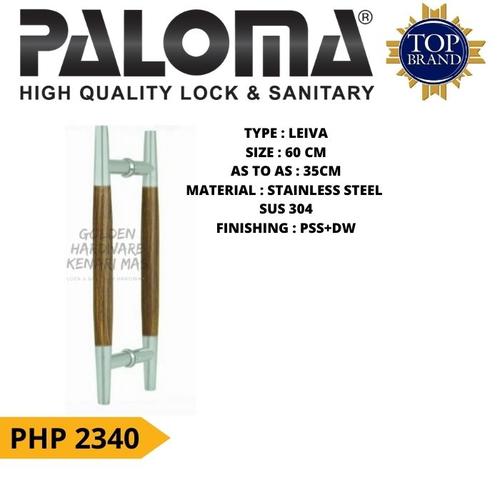 Jual TARIKAN GAGANG PULL HANDLE PINTU PALOMA PHP 2340 600MM PSS+DW SUS ...