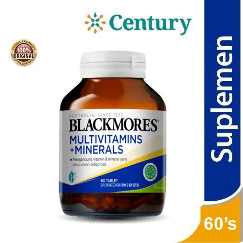 Promo Blackmores Multivitamin + Mineral isi 60 Tablet/Daya Tahan Tubuh - Jakarta Pusat - Century ...