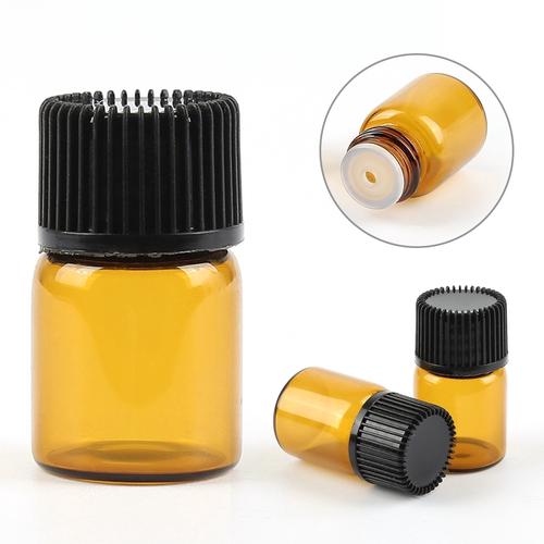 Jual Botol Essential Oil Amber 1ml dan 2ml Bahan Kaca Botol sample ...