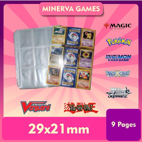 Jual 9 pocket 11 holes photo album refill binder TCG Pokemon MTG ...