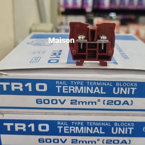Jual Terminal Block TR10 model kasuga rail 2 fungsi Fort - Jakarta ...