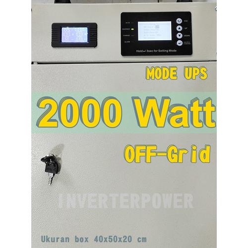 Jual Box panel mode ups inverter paket lengkap trafo 2000 W psw - Kota ...