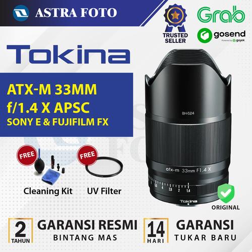 Promo Tokina atx-m 33mm f/1.4 X A-psc Lens for Fujifilm & Sony E Cicil ...