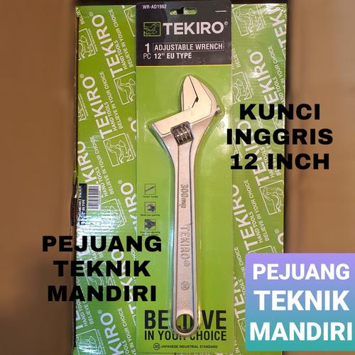 Jual KUNCI INGGRIS TEKIRO 12"/ ADJUSTABLE WRENCH TEKIRO 12 INCH ...