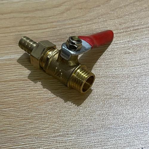 Jual Kran Angin / Stop Kran 1/4 Inch Hato Kuningan Kran gas Keran ...