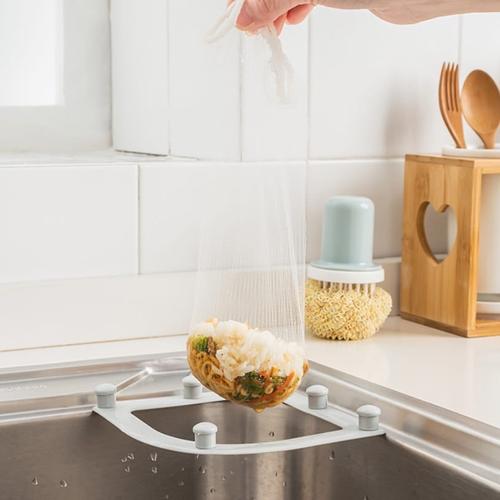 Jual triangular kitchen sink drainer net jaring sisa makanan sudut ...