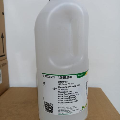 Jual Hydrofluoric Acid 40% Merck 2500 ml Kode 1.00338.2500 - Kab ...