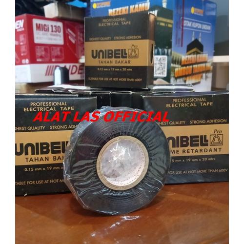 Jual Isolasi Unibel Pro Warna Hitam Isolasi Listrik Unibel 0.15 mm ...