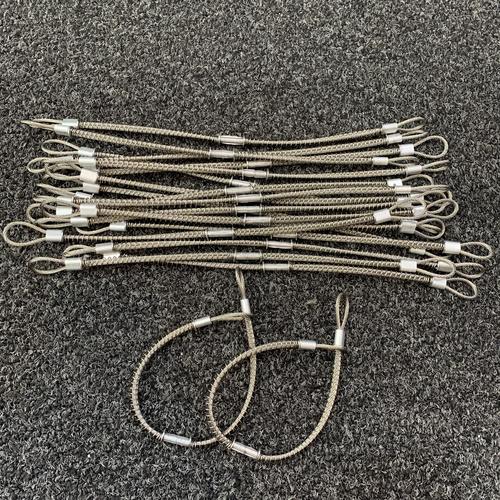 Jual Whipcheck Stainless Safety Cable 3mm, Length 40cm, Hose 1/2" - 1-1 ...