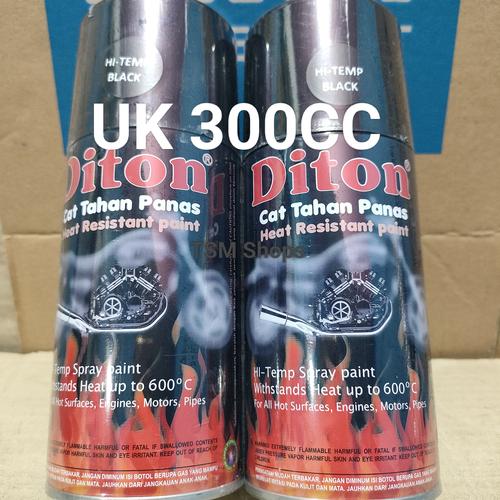 Jual Pilok Pilox Cat Semprot Diton Hi temp Black Hitam 300cc Spray ...