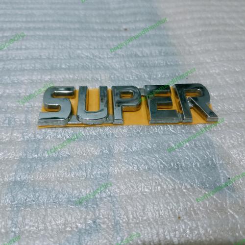 Jual Emblem tipe tulisan super Mitsubishi kuda - Kota Bekasi ...