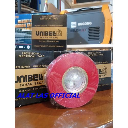 Jual Isolasi Unibel Pro Warna Merah Isolasi Listrik Unibel 0.15 mm ...