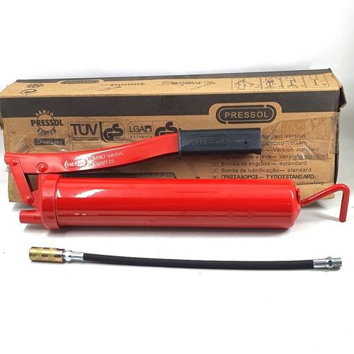 Jual Hand Grease Gun 500CC PRESSOL / Pompa Minyak Tangan Gemuk Merah ...