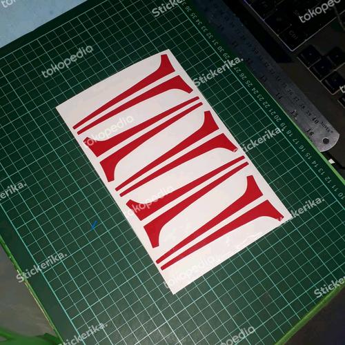 Jual STICKER VELG LENSO VENOM / LIST MERAH - Kab. Tulungagung ...
