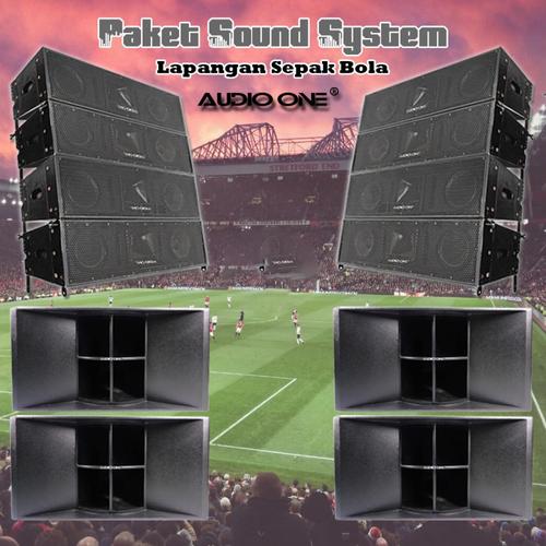 Jual Paket Sound System Audio One Paket Sound System Lapangan Sepak