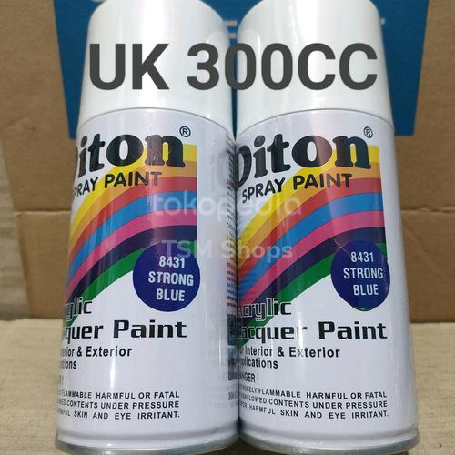 Jual Pilok Pilox Cat Diton Strong Blue 8431 Biru Tua 300cc Cat Semprot ...