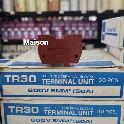 Jual Terminal Block TR30 coklat model kasuga Fort - tr30 - Jakarta ...