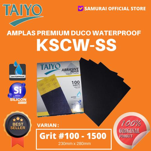 Jual Taiyo KSCW-SS Amplas Waterproof Sheet Kertas Grit #100-1500 ...