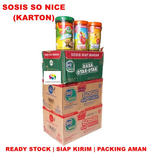 Jual Sosis So Nice Karton isi 6 Toples | Ayam Sapi Otak Otak Siap Makan ...