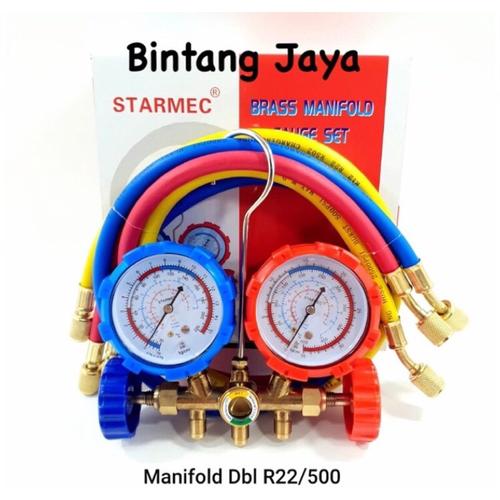 Jual Manifold analiser ac double R22 R134+ selang 3pcs - Jakarta Pusat ...