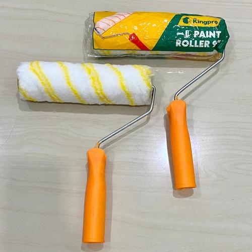 Jual kuas roll gagang bagus tool putih roller paint cat 9 inch besar ...