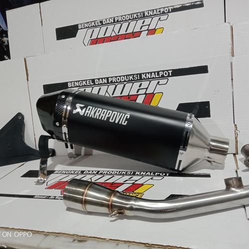 Jual knalpot racing Akrapovic Vespa matic sprint iget Primavera GTS lx ...