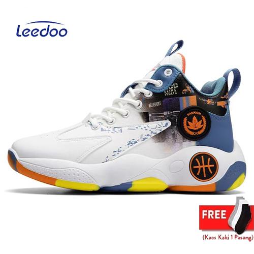 Promo Leedoo Sepatu Pria Sneakers Trendi Style Casual Spatu Basket ...