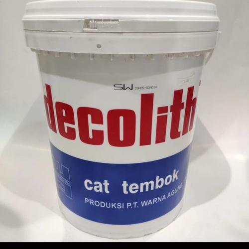 Jual Cat Tembok Plafon Decolith Putih Super White 25 kg - Kab. Banyumas ...