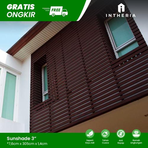Jual Conwood Sunshade 3" / Seindah Dinding Kayu - Kab. Tangerang ...