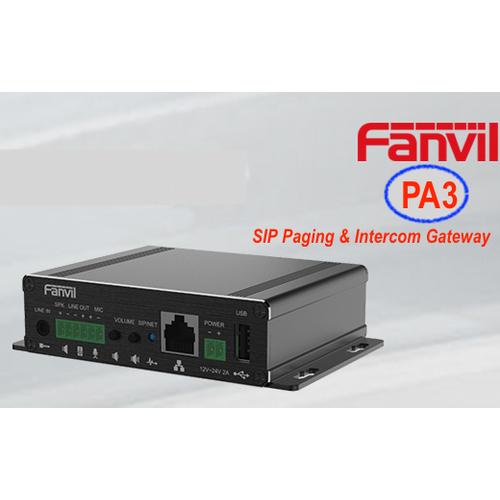 Jual Fanvil PA3 - SIP Paging and Intercom Gateway - without PSU - Kab ...