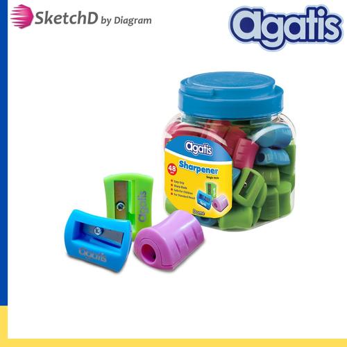 Promo Serutan pensil Agatis model dome - Rautan Dome Pencil Sharpener ...