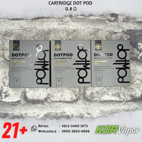 Jual Catridge Dotpod Nano 0.6 Ohm 0.8 Ohm 1.0 Ohm by Dotmod Harga ...