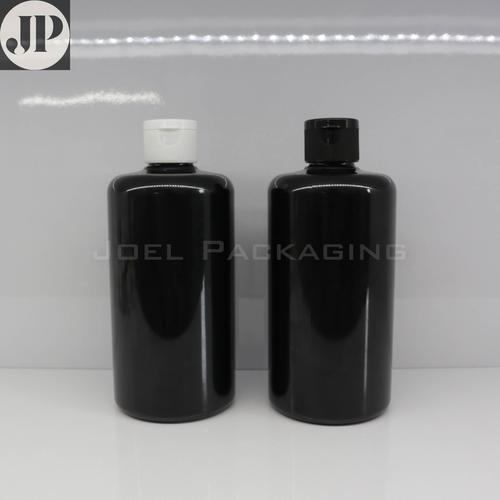 Jual BOTOL 500ML FLIPTOP PUTIH HITAM 500 ML HITAM PET NECK 28 - Tutup ...