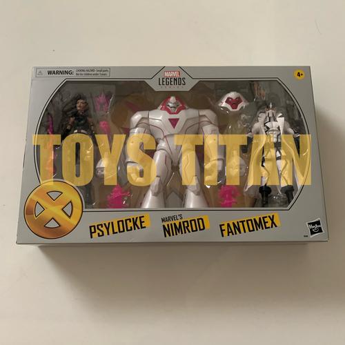 Jual Hasbro Marvel Legends Psylocke Nimrod Fantomex Set of 3 - Kota ...