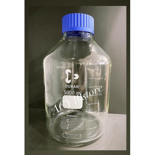 Jual DURAN Laboratory Bottle / Lab Bottle Wide Mouth 5000ml - Jakarta ...