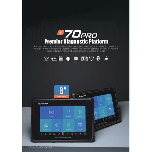 Jual Scanner Mobil injeksi Universal Foxwell i70 Pro setara launch X431 ...