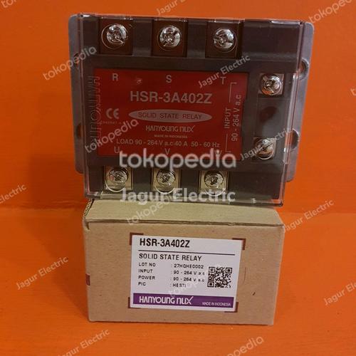 Jual HSR-3A402Z 40Ampere SOLID STATE RELAY/SSR HANYOUNG ORI 3PHASE AC TO AC - Jakarta Barat ...