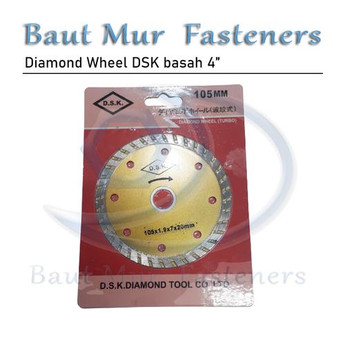 Jual Mata Potong Keramik DSK DRY CUTTING 4 inch Diamond wheel DSK basah ...