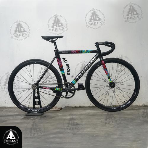 Jual Sepeda Fixie Terlaris Tsunami snm 300 Alloy Ringan New Variant ...
