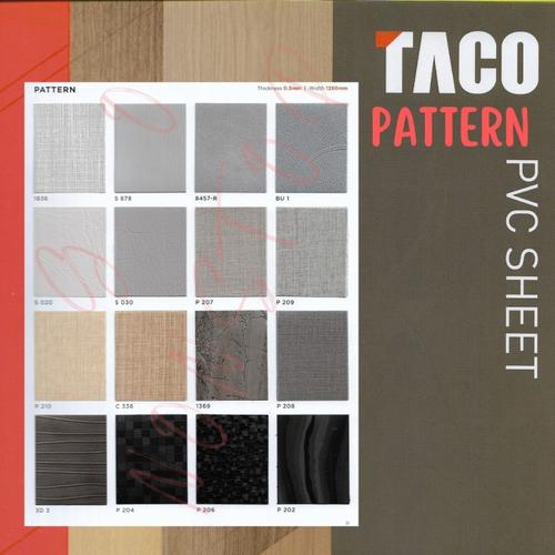 Jual Taco Sheet Pattern - PVC Sheet Pattern Roll - P 210 - Kota ...