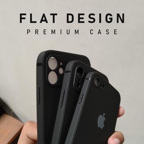 Jual Case iPhone 13 , 14 Series FLAT DESIGN EDGE PREMIUM PRO MAX PLUS ...