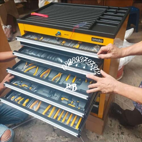 Jual Toolbox lemari perkakas 7 susun smato isi lengkap 221 pcs Tool box ...