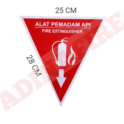 Jual STIKER APAR SEGITIGA - 20cm - Jakarta Barat - Bintang Fire | Tokopedia