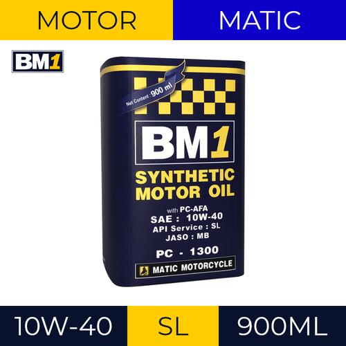Jual OLI MOTOR MATIC BM1 PC 1300 10W-40 SL (900ml / 0.9L) - Jakarta ...