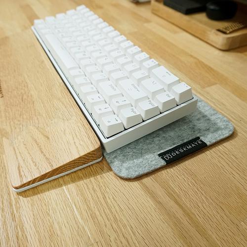 Jual Wool Felt Keyboard Mat / Wool Felt Keebmat / Keebmat - Light Grey ...